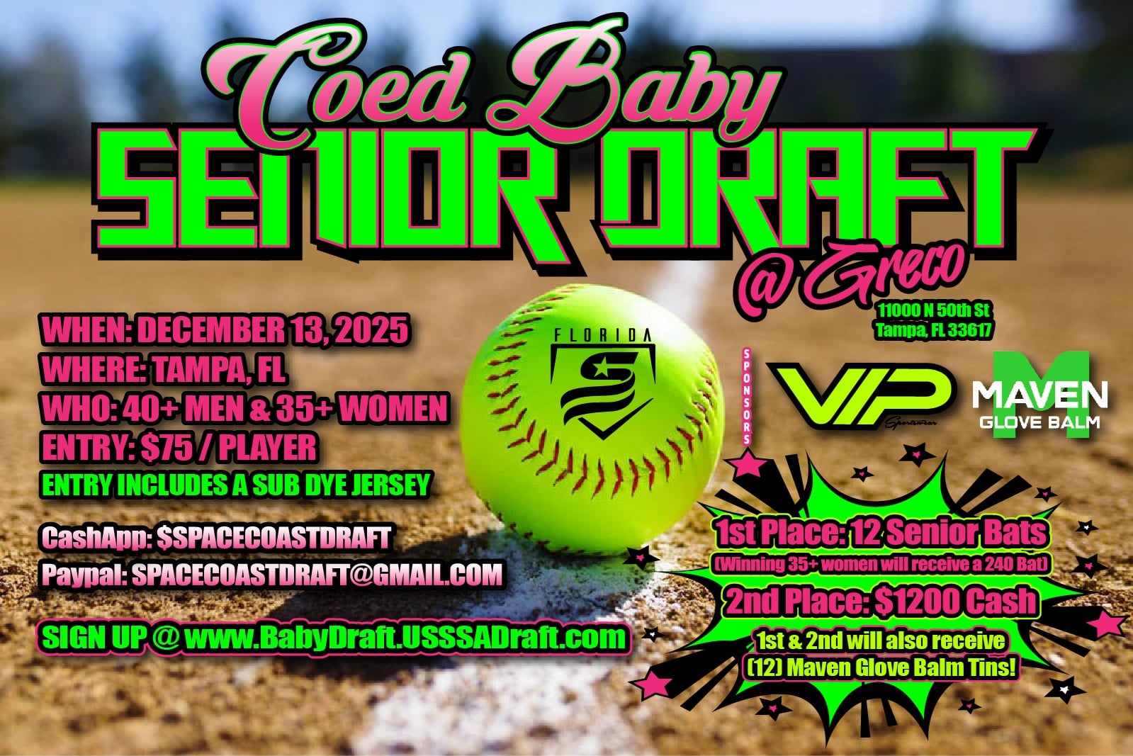 USSSA Senior Baby Draft 2025